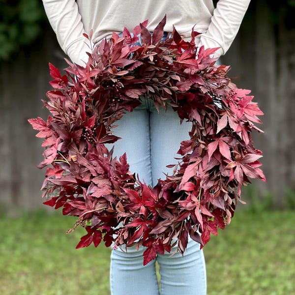 Willow Wreath - Etsy