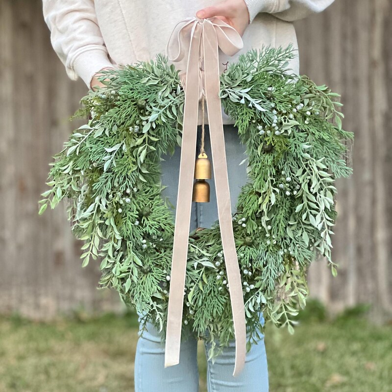 Cedar Wreath - Etsy