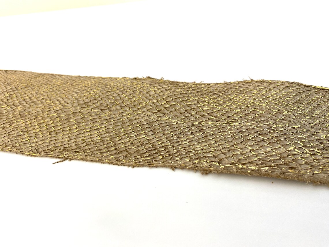 Fish Skin Leather, Beige Fish Skin, Brown Fish Skin, Beige & Gold Fish ...