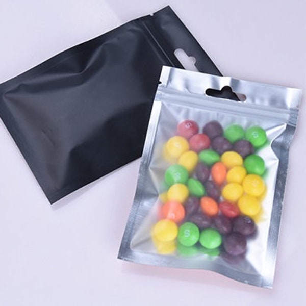 Black Zip Lock Bags - Etsy