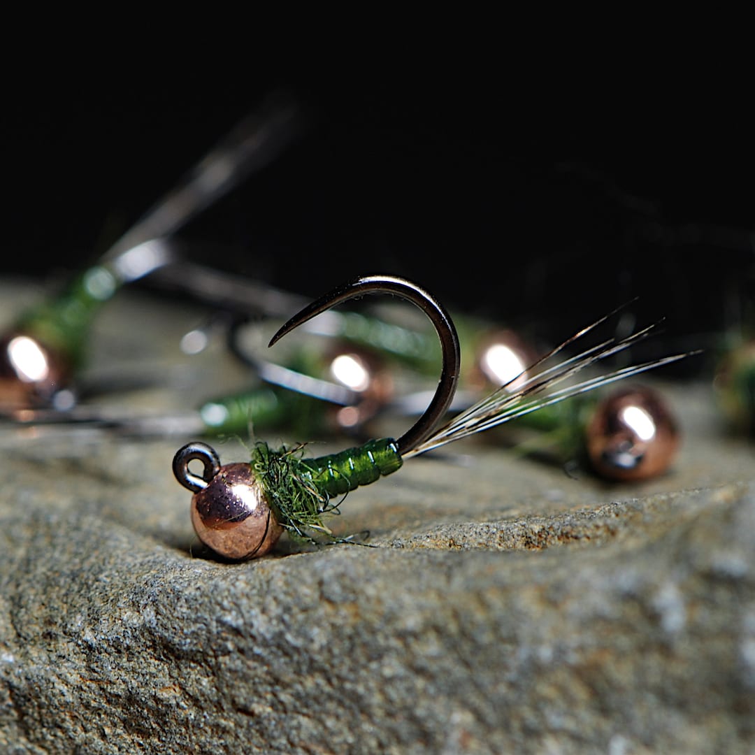 France Fly Nymph Trout Fly Fishing Flies for Trout Tungsten Bead Euro ...