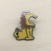 Leo the Lion Enamel Pin - Etsy
