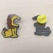 Leo the Lion Enamel Pin - Etsy