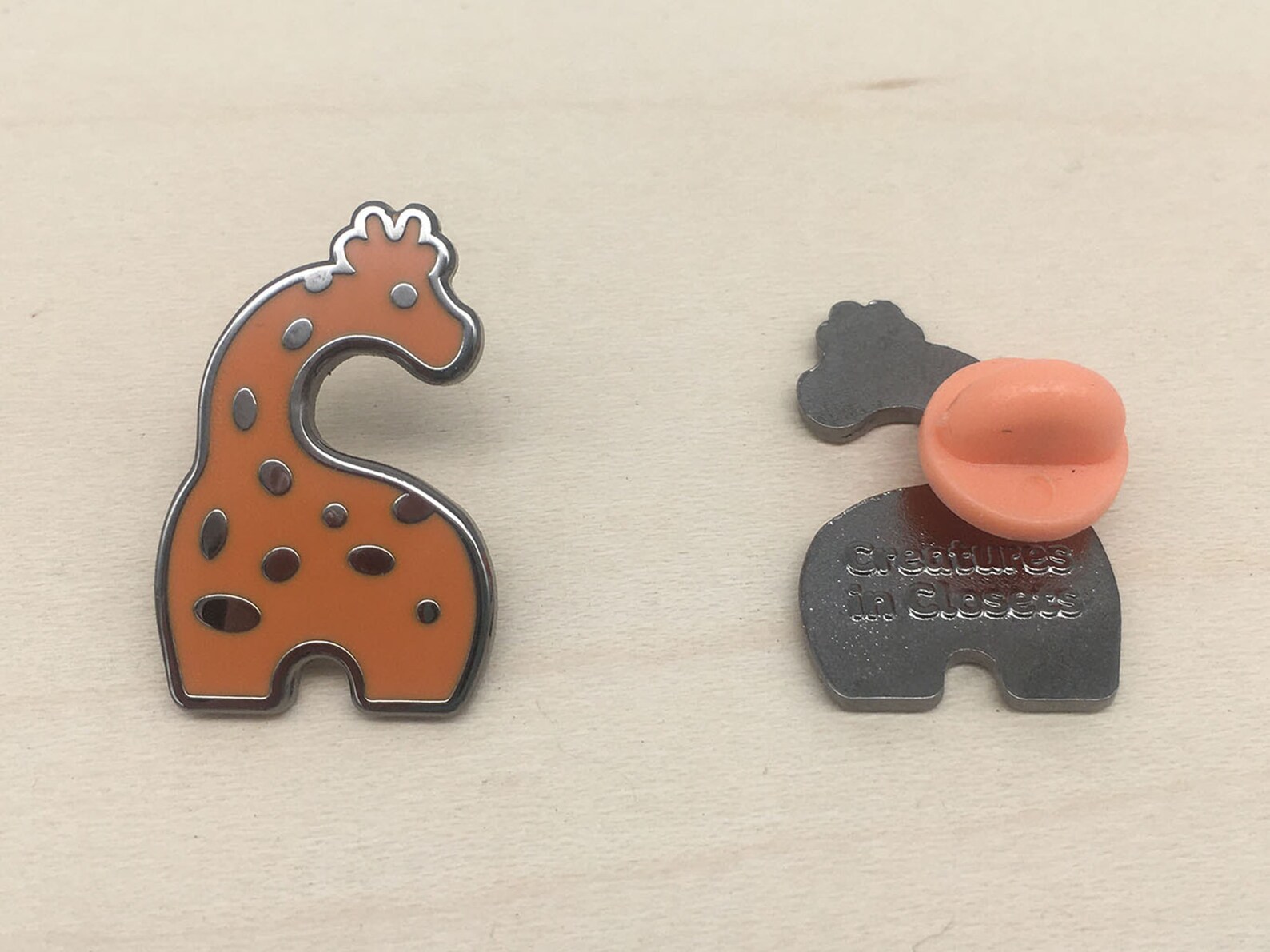 Jeffrey the Giraffe Enamel Pin - Etsy