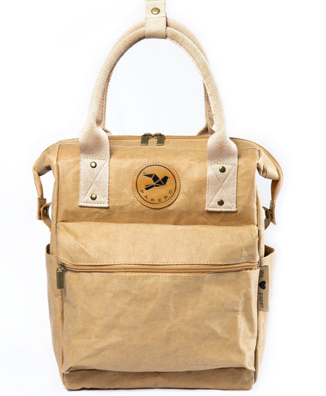 Paper Backpack PAPERO 2 in 1 Handbag Robust Slightly - Etsy UK