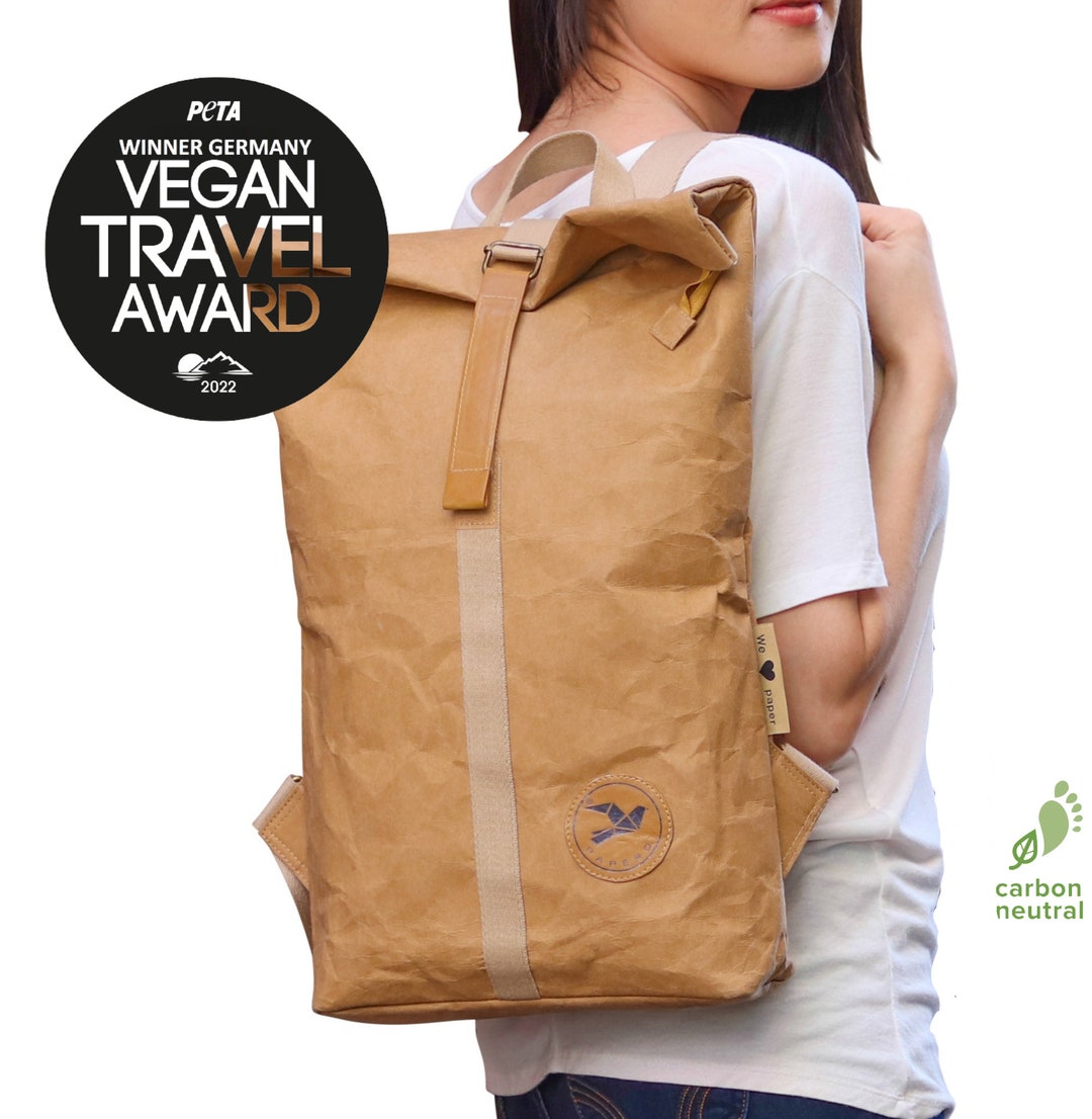 Paper Cougar Backpack PAPERO, Lightweight, Sturdy, Waterproof Vegan ...