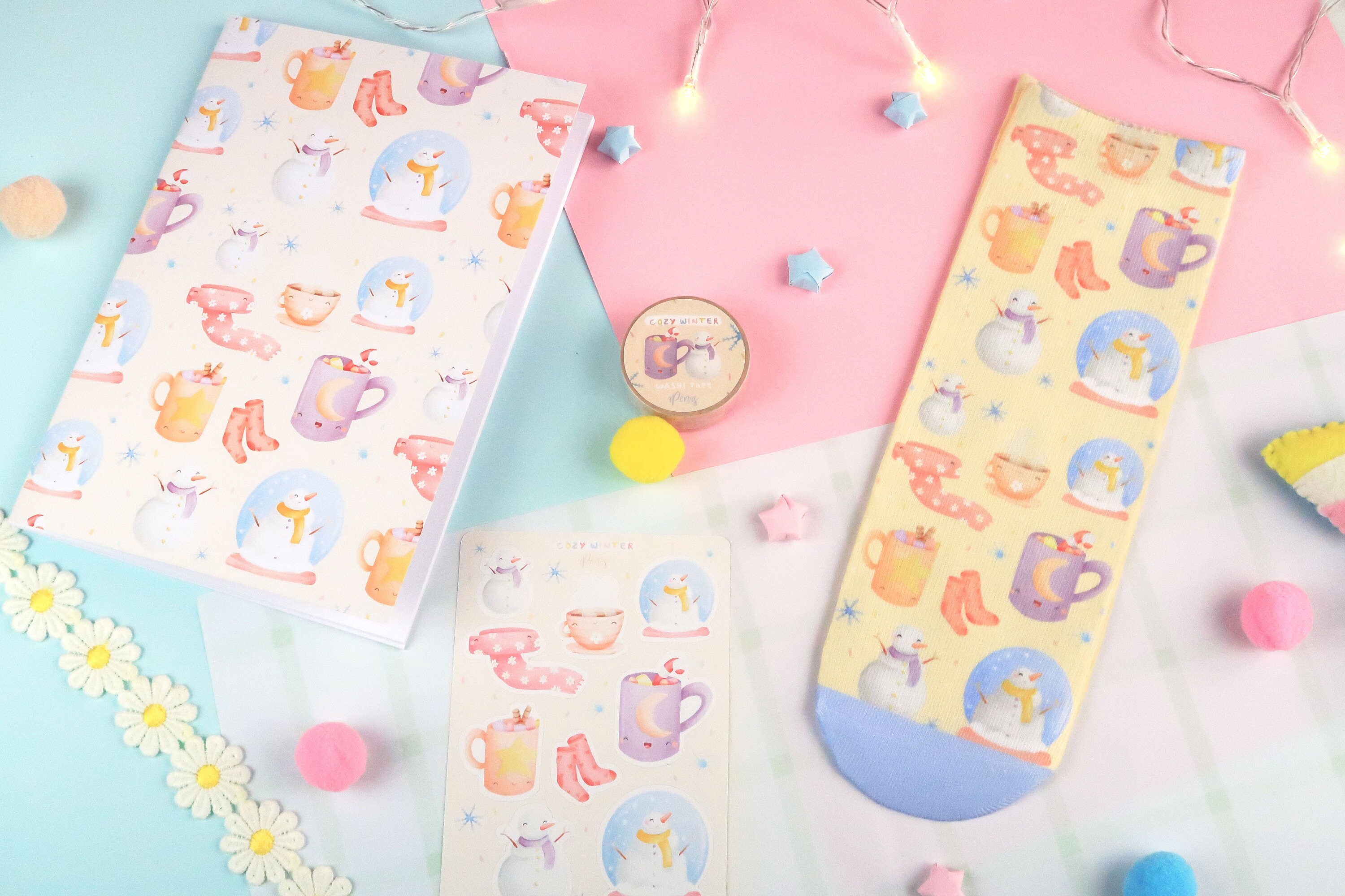 Winter Wonderland Gift Set Bundles Snowglobe Illustrated | Etsy