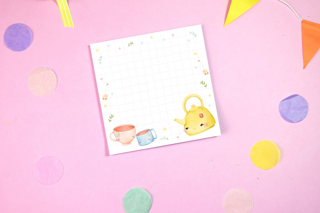 Tee Handgemachte Notizblock Muster Quadratischer Notizblock ...