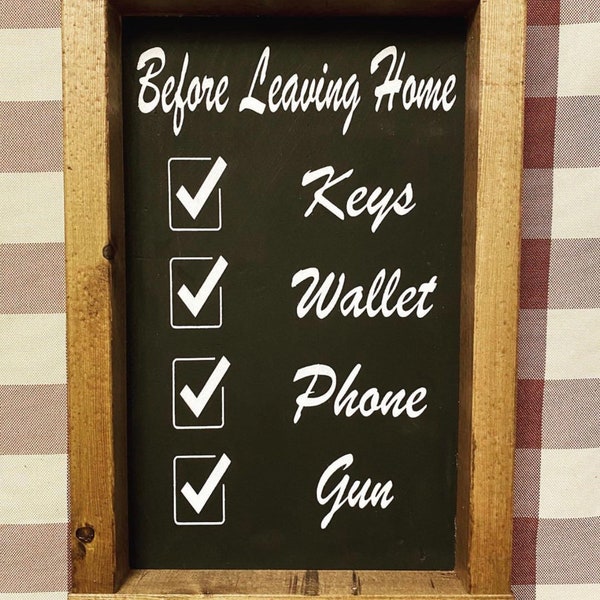 Keys Phone Wallet Sign - Etsy