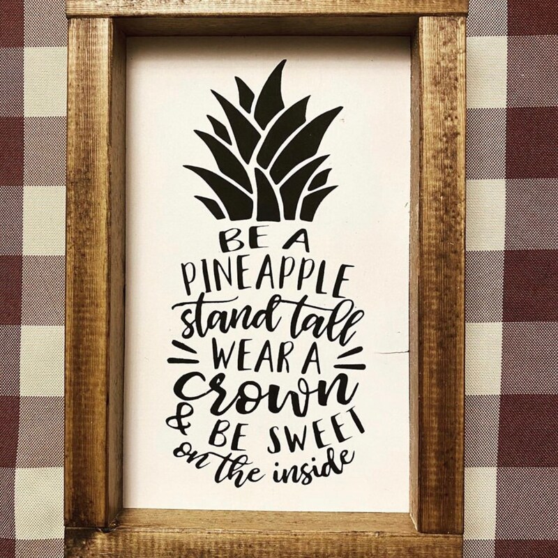 Pineapple Frame - Etsy