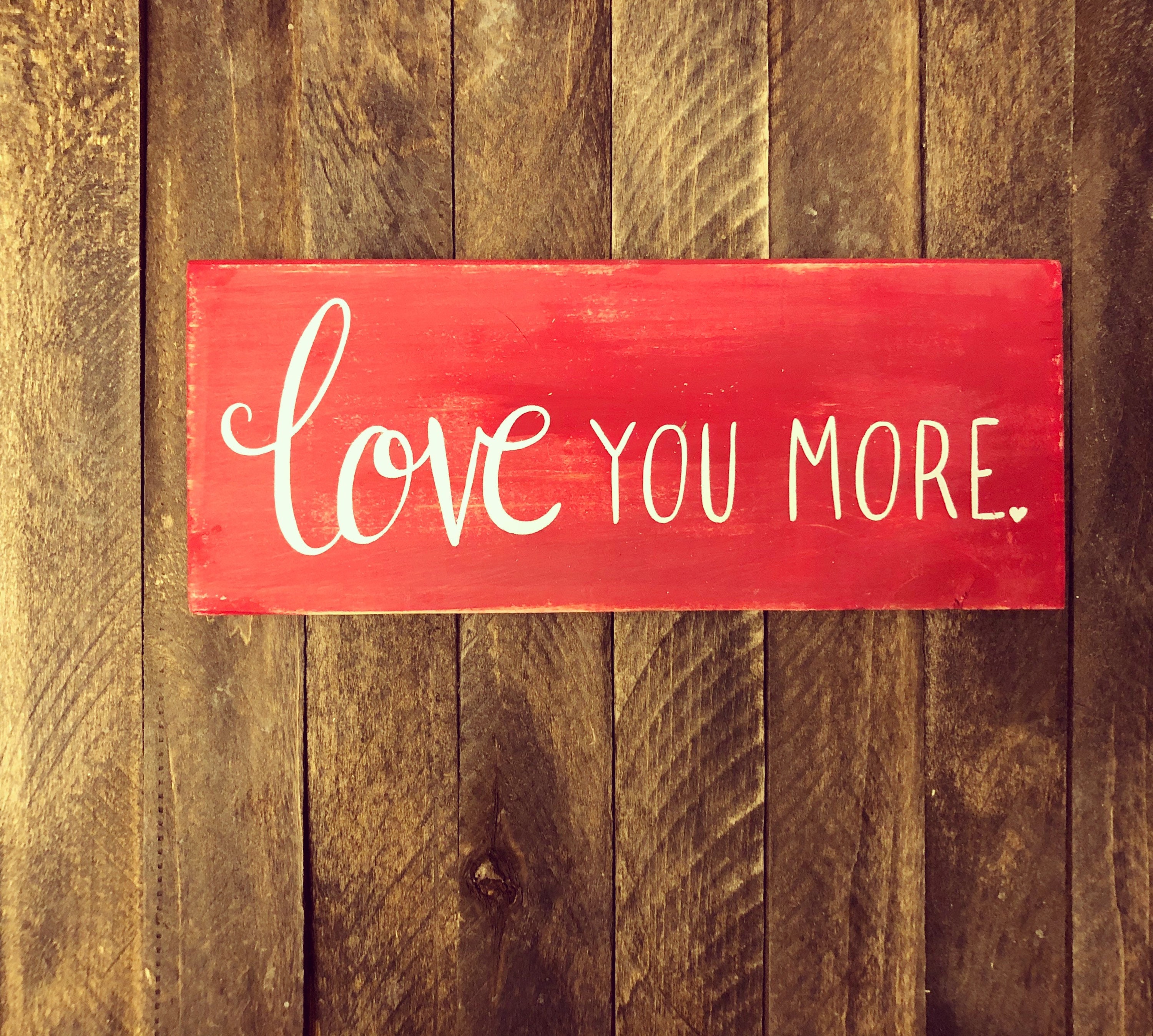 One Word or Short Phrase Sign Small Wood Sign Shelf Sitter | Etsy