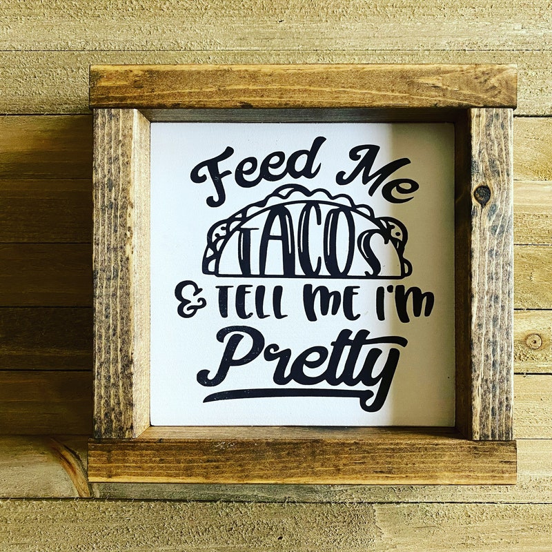 Feed Me Sign - Etsy