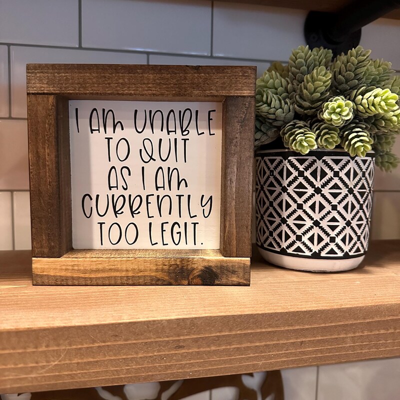 Too Legit to Quit - Etsy