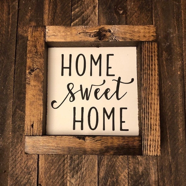 Home Sweet Home Sign - Etsy