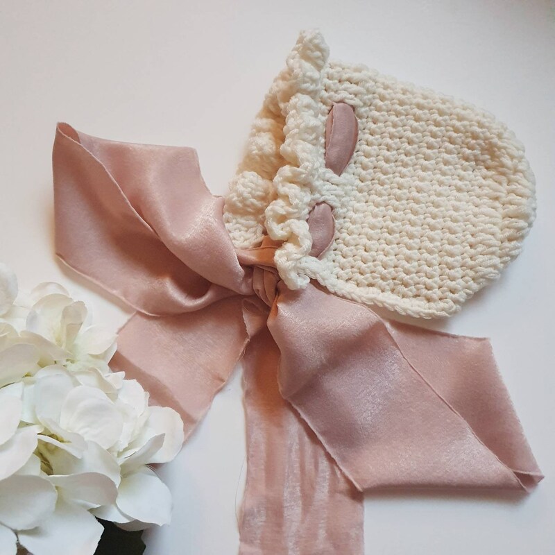 Crochet Bonnet Prop - Etsy