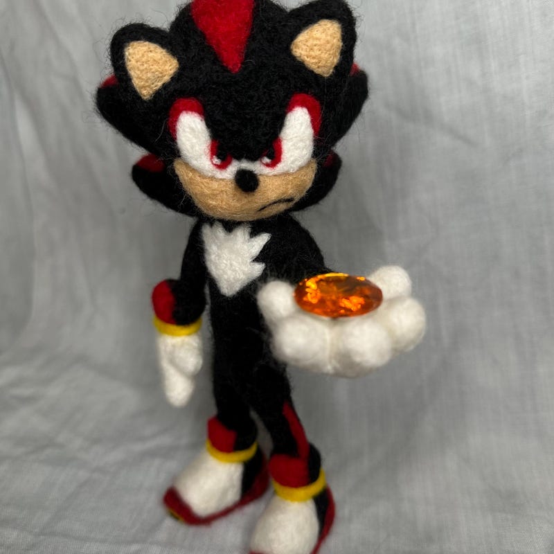 Shadow the Hedgehog Plush - Etsy