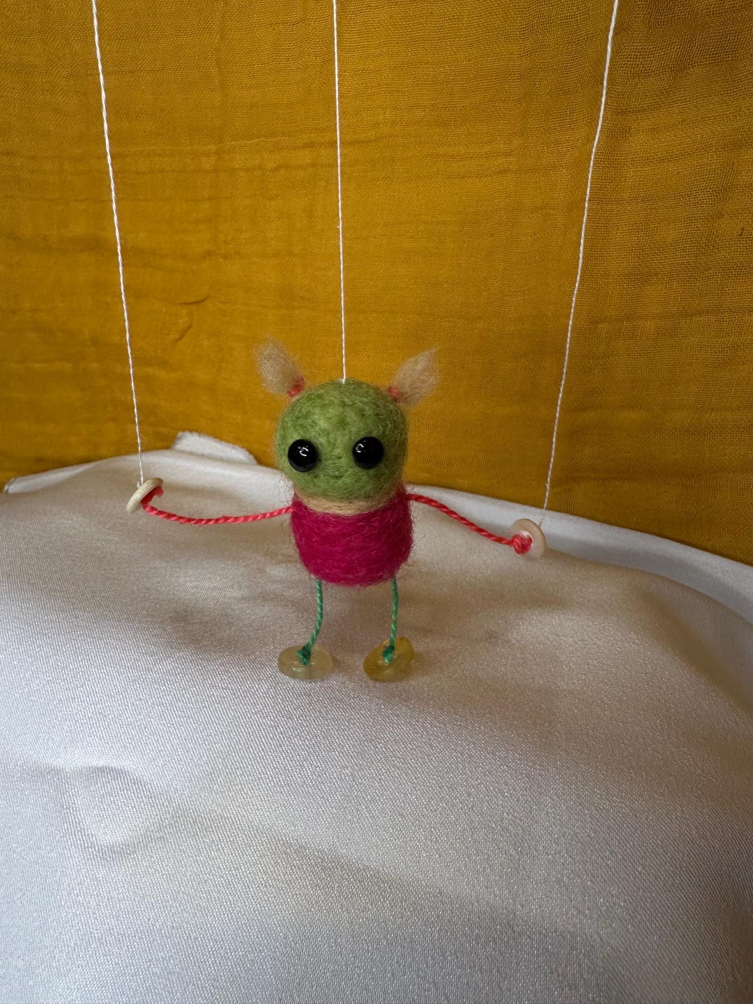 Nanalan Button Puppet - Etsy