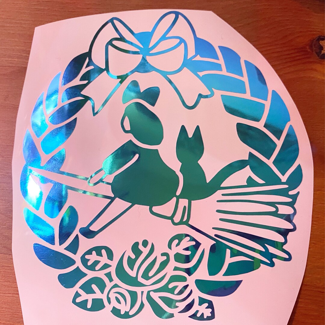 Anime Witch Bakery Shop Sign Vinyl Car/laptop Decal - Etsy