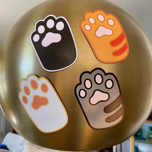 Cat Magnet Heart Cats Vinyl Magnet Waterproof Car Magnet | Etsy