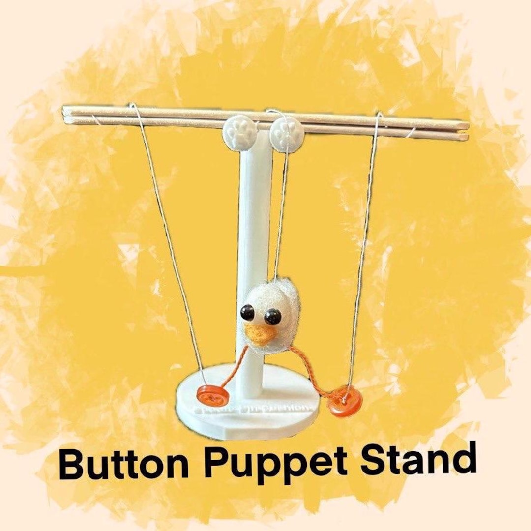 Button Puppet Stand - Etsy