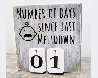 Days Since Counter - Etsy Australia