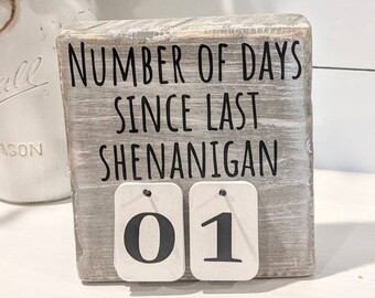 Days Since Last Sign - Etsy