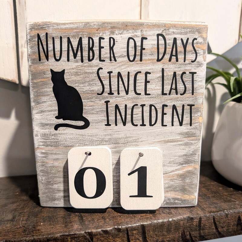 Days Since Last Accident Sign - Etsy
