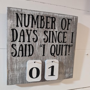 Graduation Countdown Sign: Custom Solid Wood Number Display (7" X 7 ...