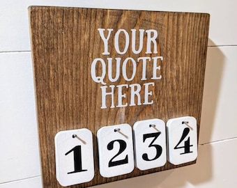 Custom Days Since - Etsy