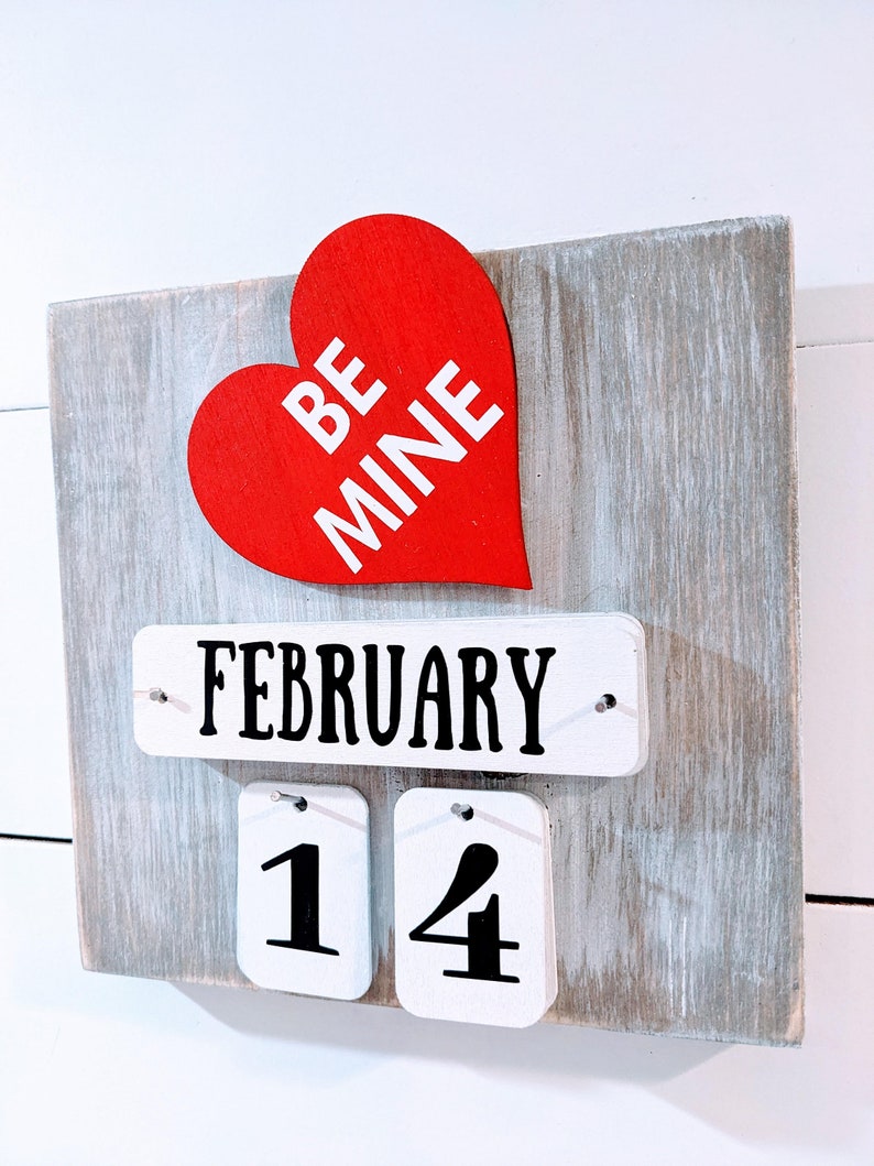 Interactive Calendar With Interchangeable Wood Themed Pieces - Etsy