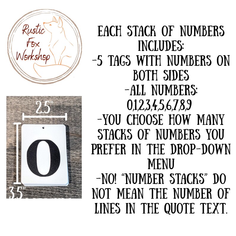 Breweries Visited Number Sign: Solid Wood Counter, Custom Quote, 7"x 7 ...