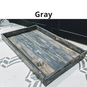 Custom Built Rustic Pine Wood Plank Boot Shoe Tray, Made to Order ...