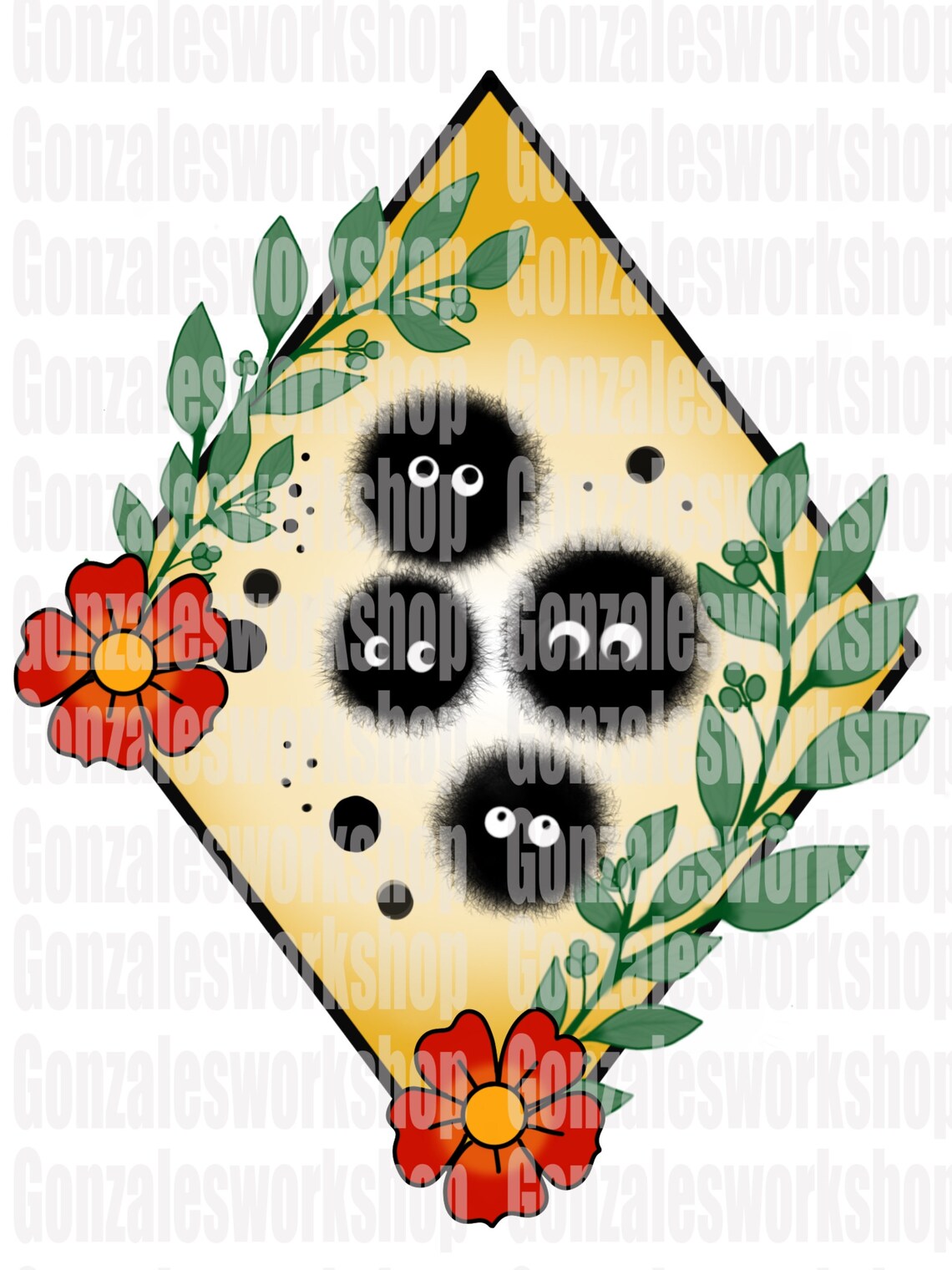 Soot Sprites PNG, Digital Download, Sublimation, Instant Download - Etsy