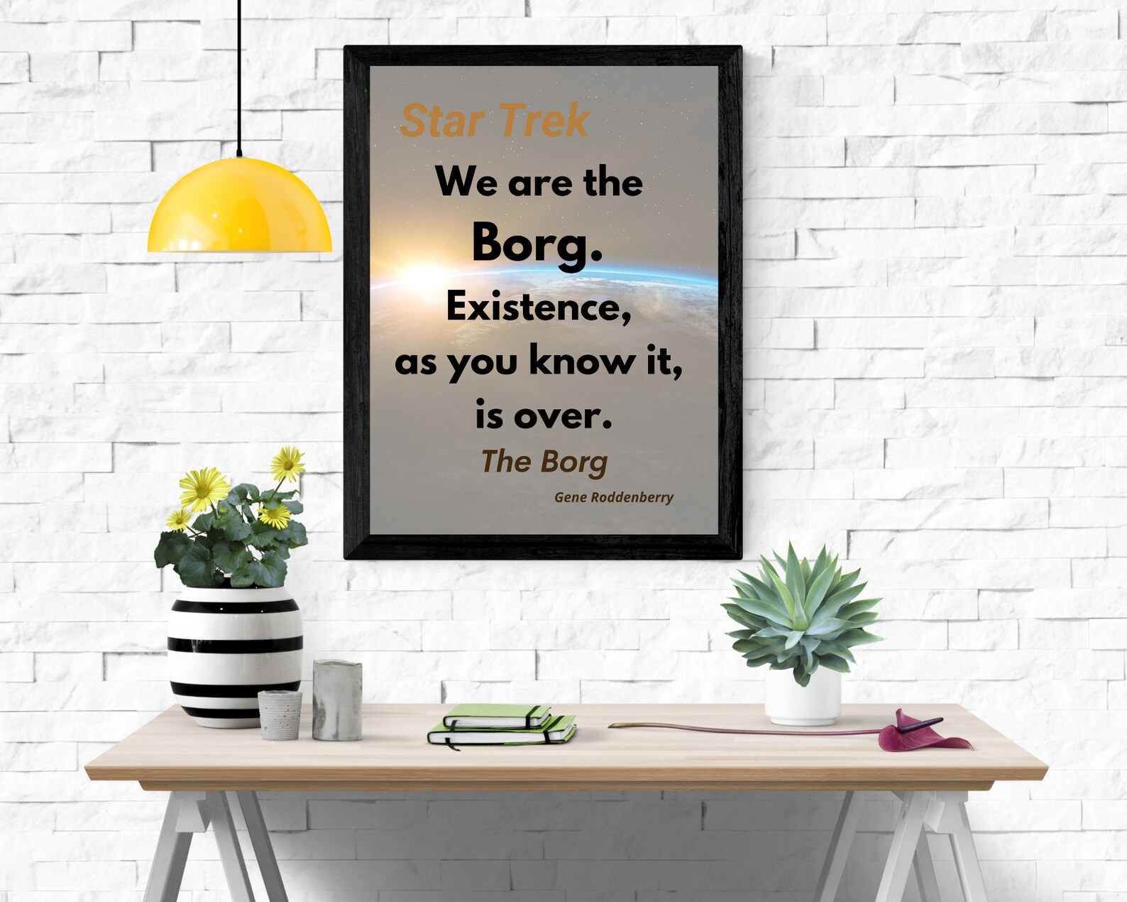 Sale | Star Trek Next Gen and Voyager | Borg- We Are the Borg Quote ...