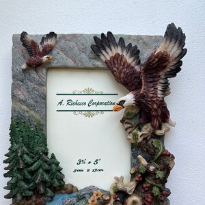 Eagle Rising - Detailed National Forest Park Picture Frame - Etsy
