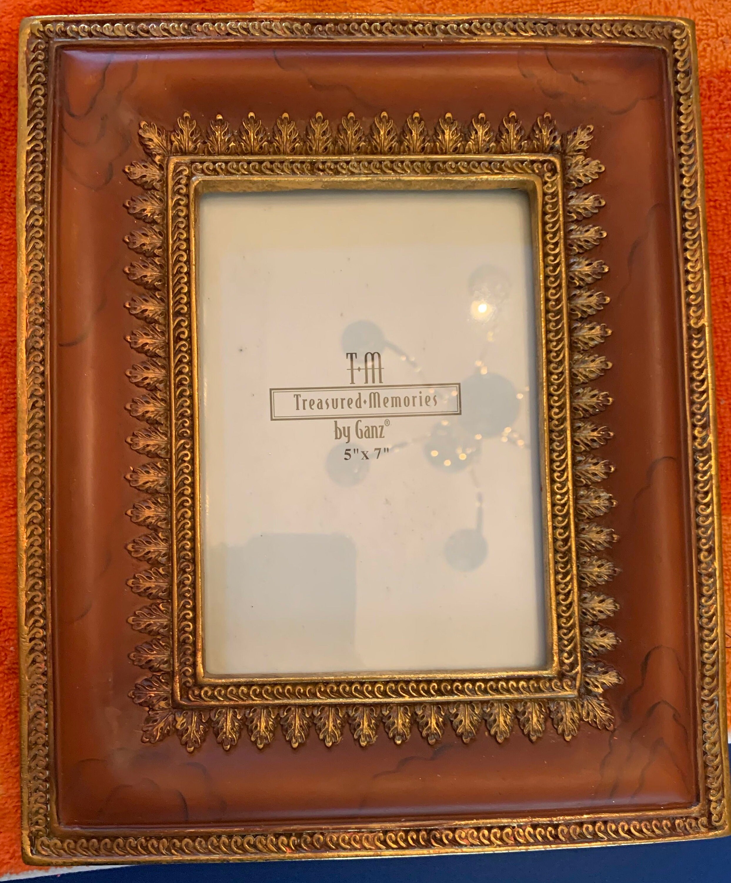 Ornate Bronze and Gold Accented Frame - Etsy