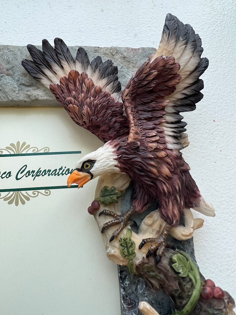 Eagle Rising - Detailed National Forest Park Picture Frame - Etsy