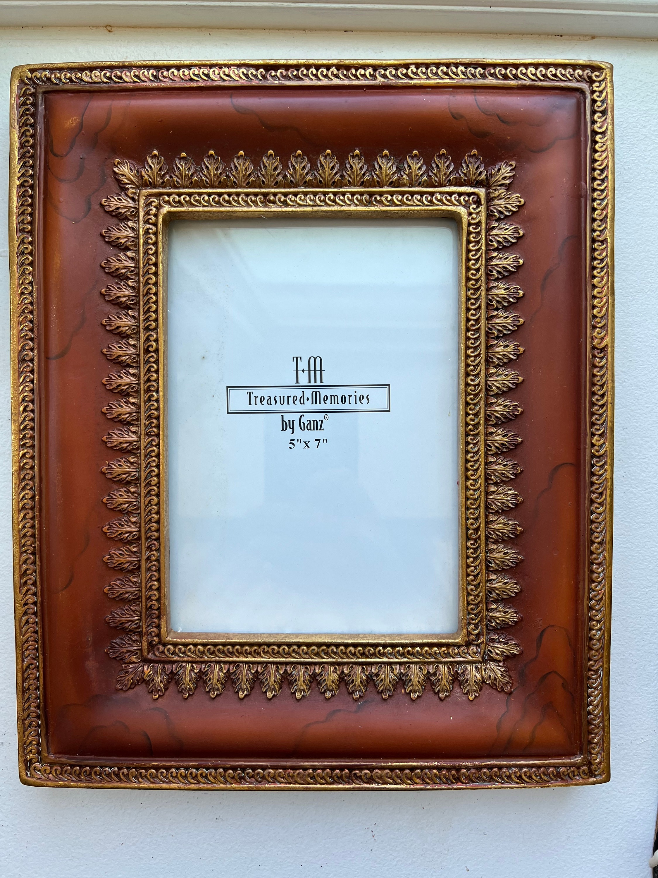 Ornate Bronze and Gold Accented Frame - Etsy