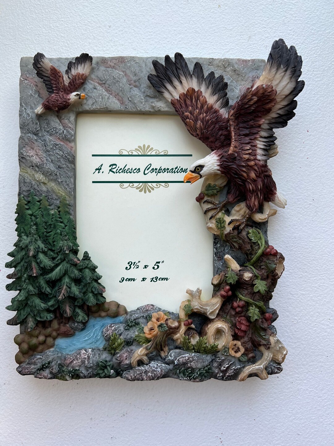 Eagle Rising - Detailed National Forest Park Picture Frame - Etsy