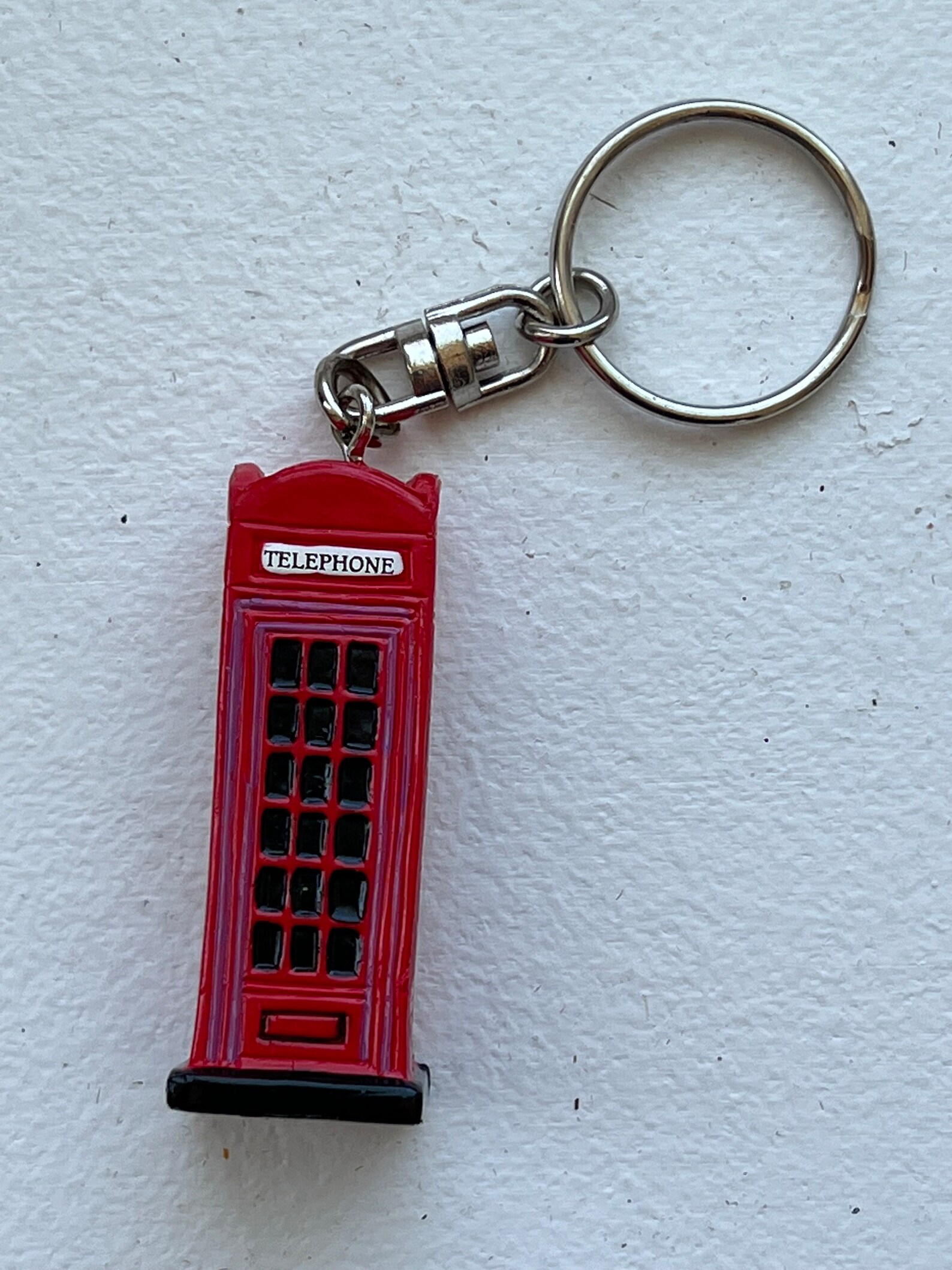 Iconic British Keychains - Red Double Decker Bus & Telephone Booth (3D ...