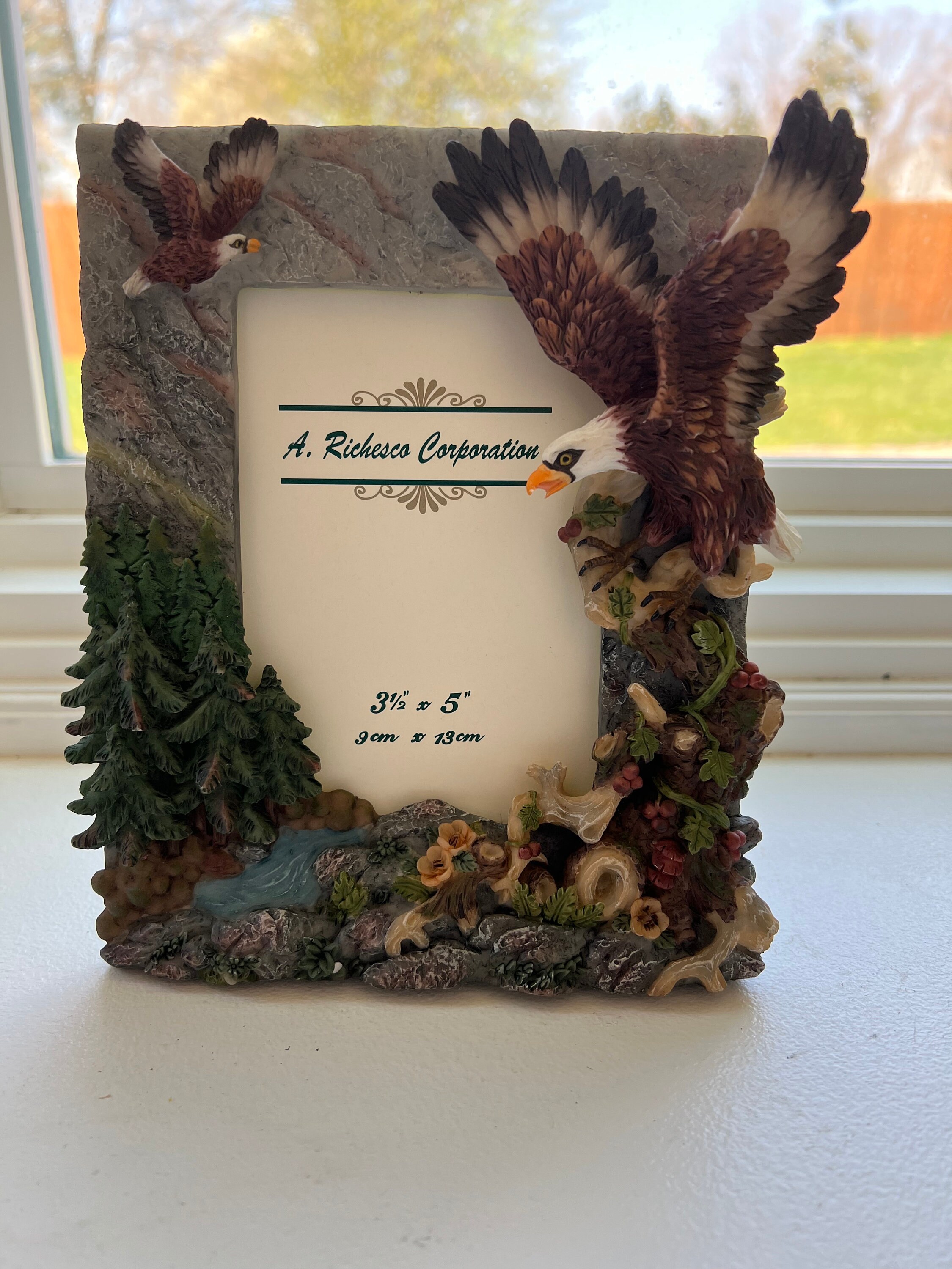 Eagle Rising - Detailed National Forest Park Picture Frame - Etsy