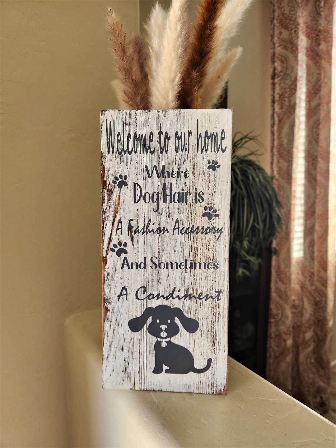 Pet Owner's Welcome Sign - Etsy