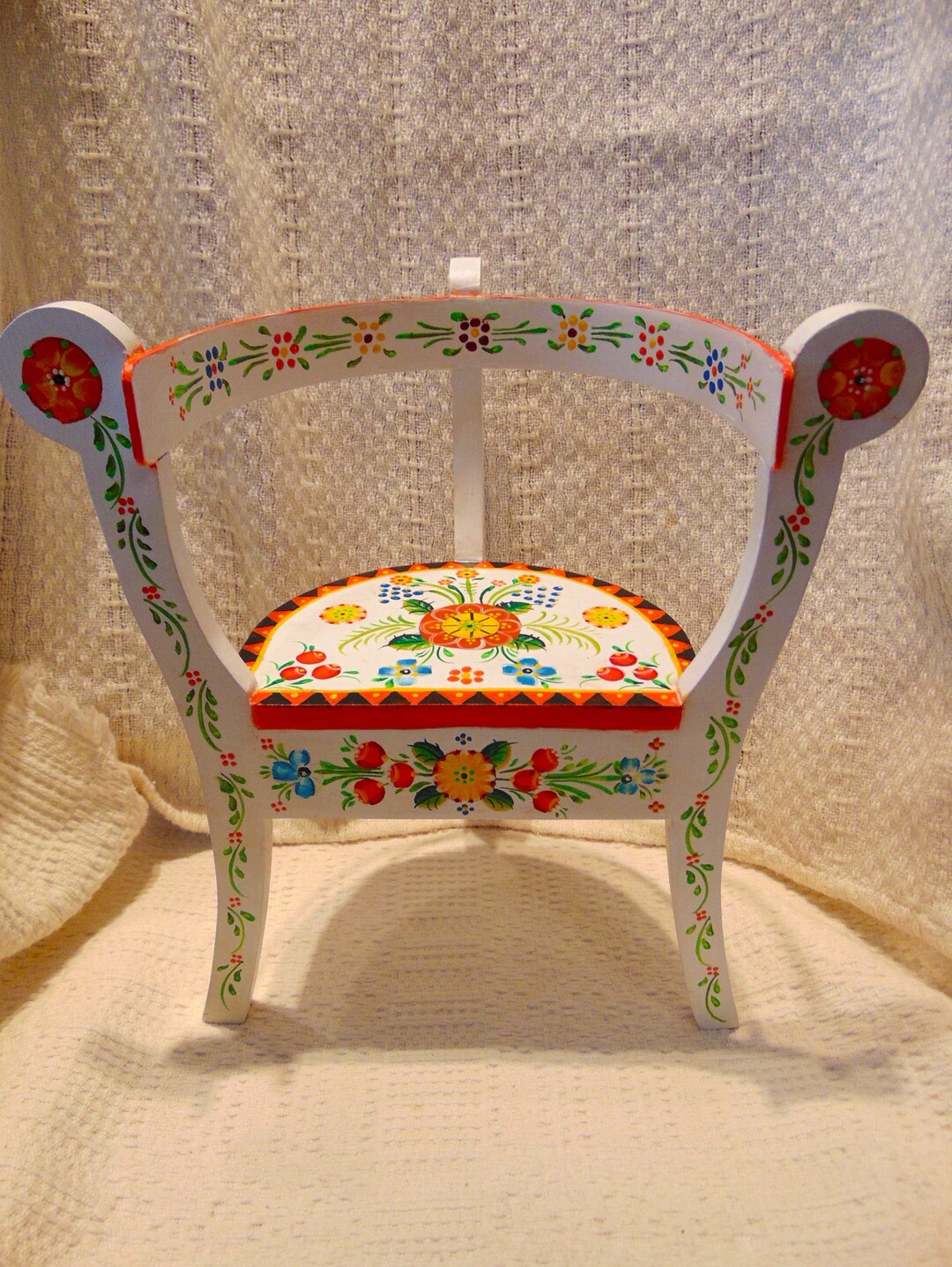 DESIGN PACKET: Rosemaling, Os Miniature Three Legged Chair. - Etsy