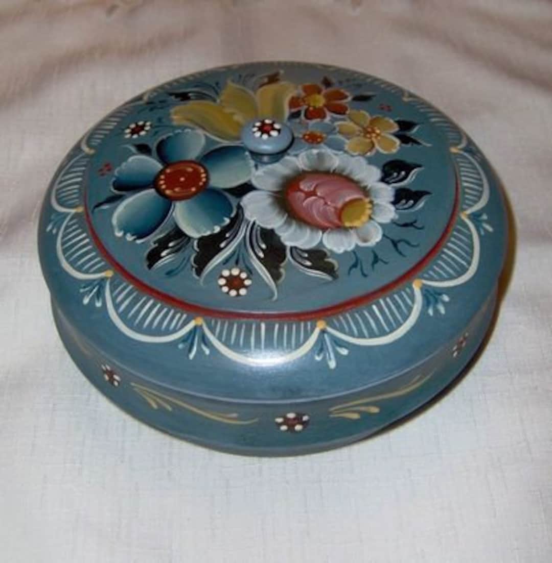 DESIGN PACKET: 6-inch Bowl in the Valdres Style of Rosemaling. - Etsy