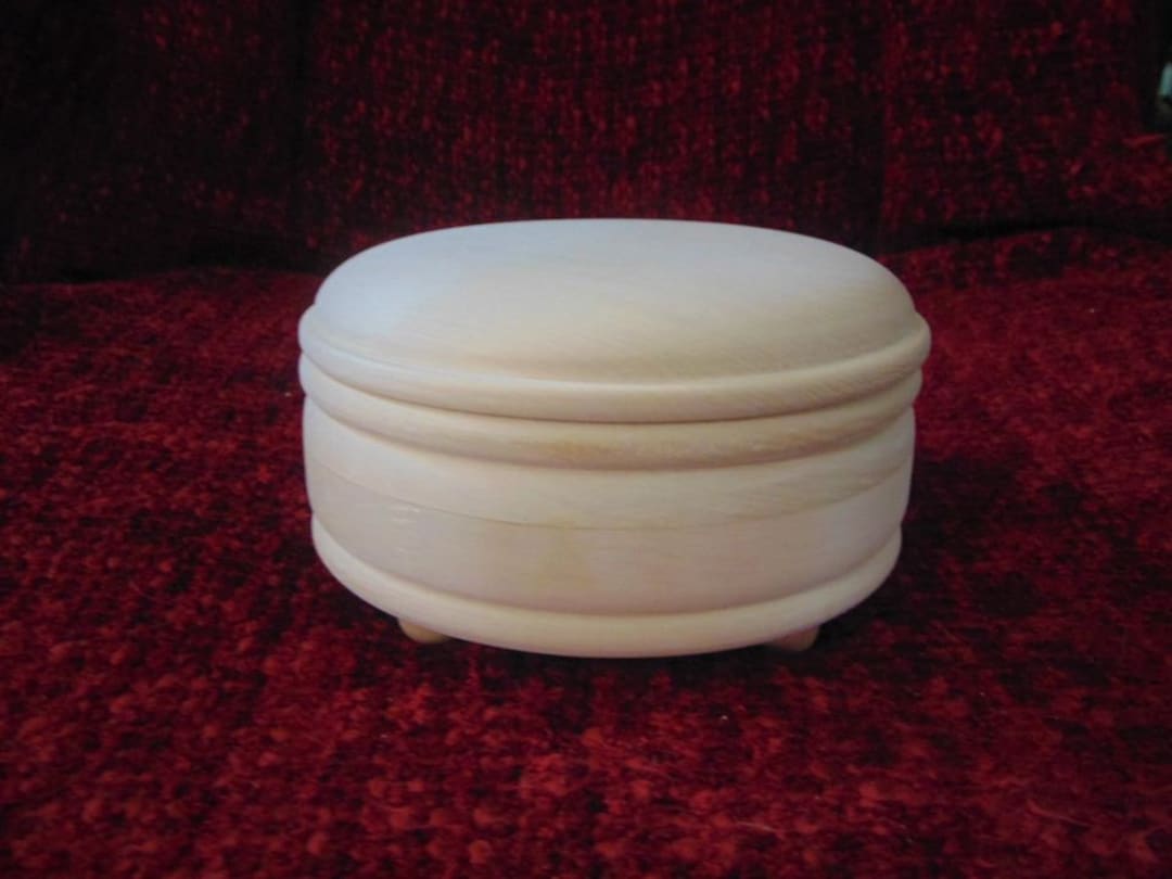 6-inch Basswood Button Box - Etsy