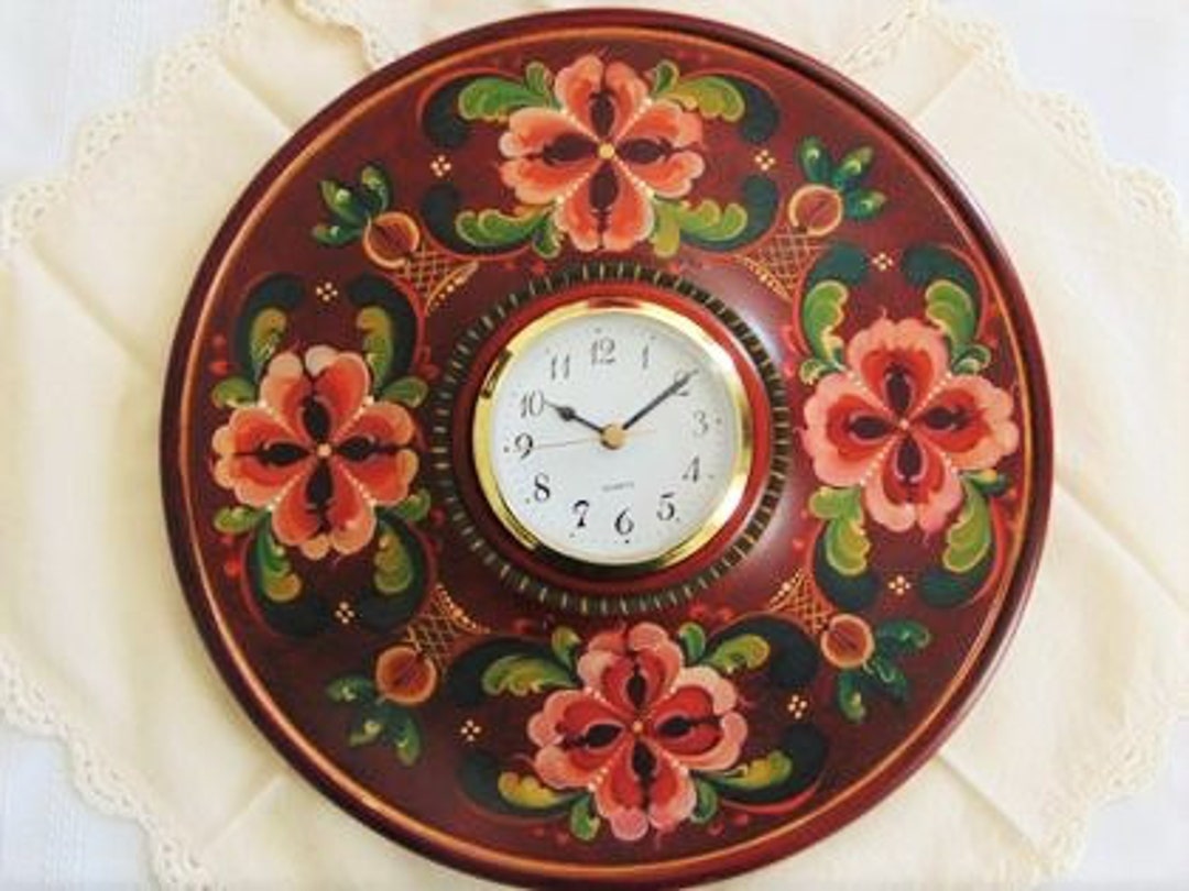 DESIGN PACKET: 12-inch Clock With Insert, in the Romsdal Style of ...