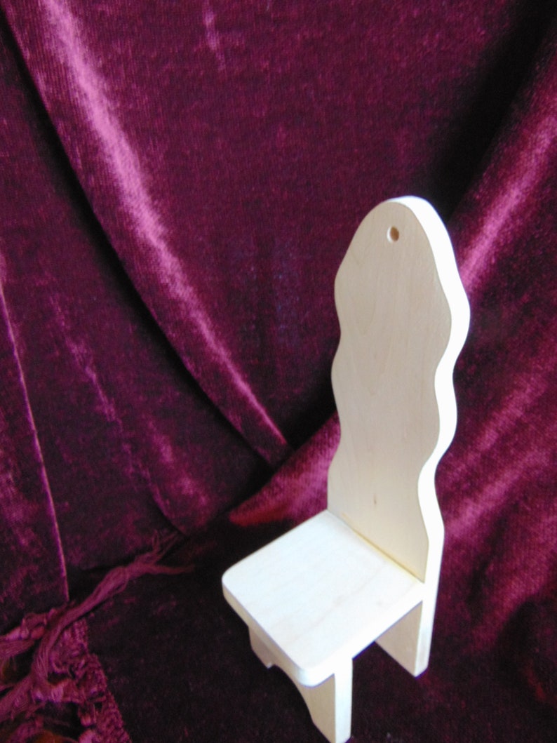 Unfinished Miniature Pouting Chair, Basswood. - Etsy