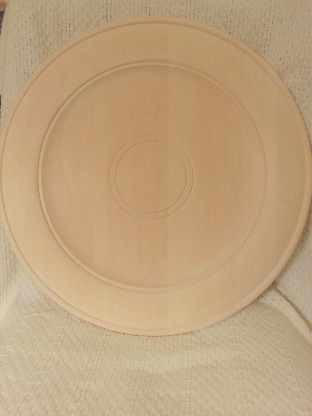 16-inch-deep Center Plate With Grooved Center - Etsy
