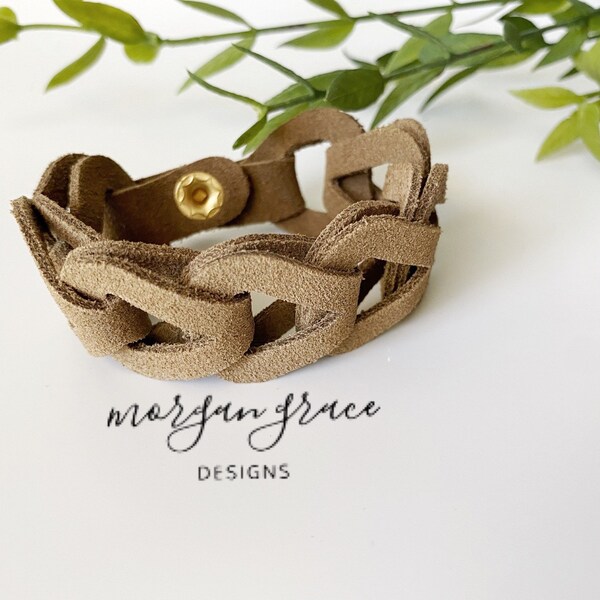 Suede Bracelet - Etsy