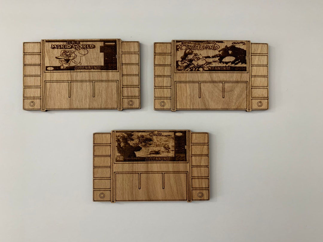 SNES Mini Game Wooden Coasters ***SOLD SEPARATELY*** - Etsy